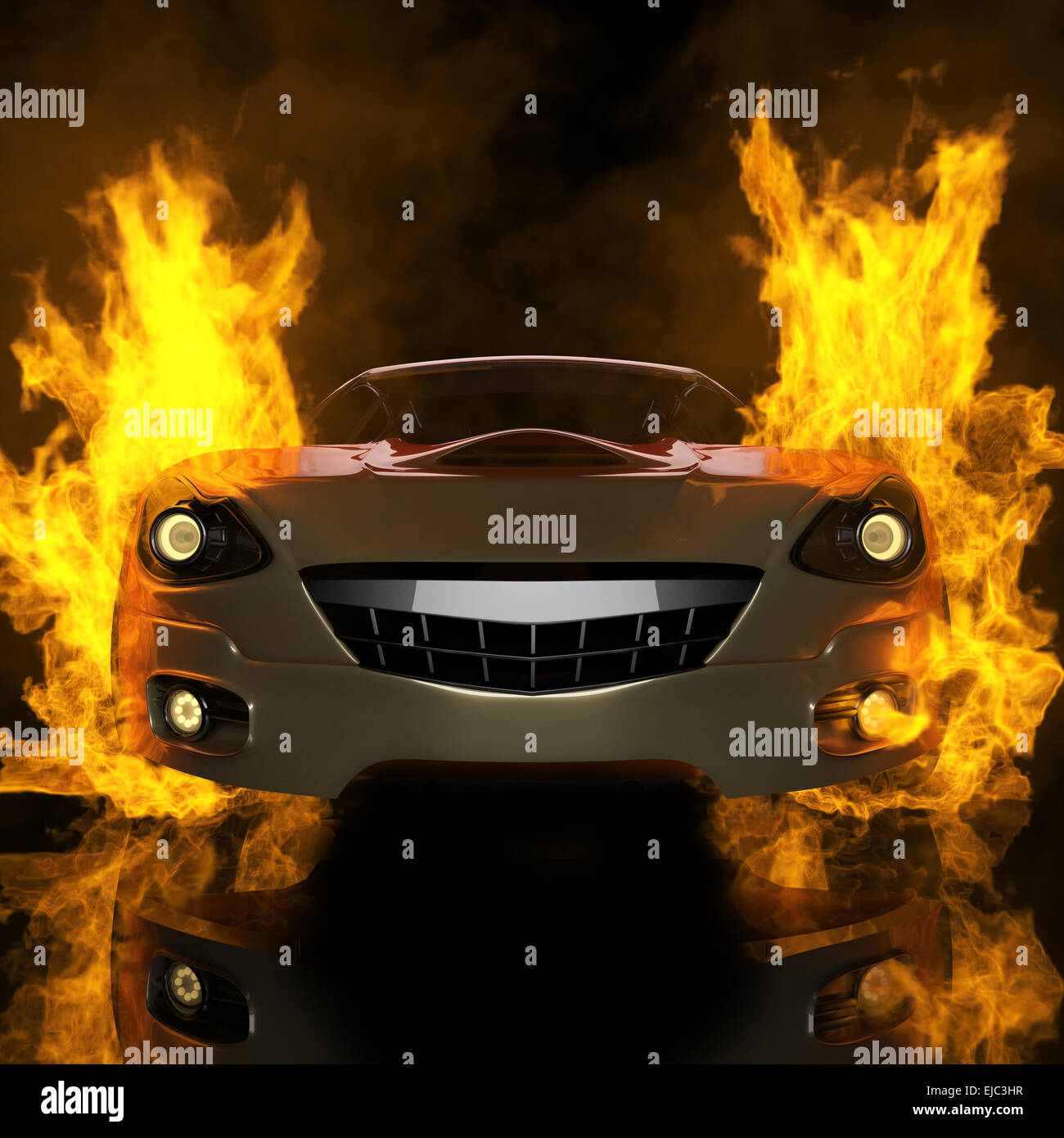 Burning headlight hi-res stock photography and images - Alamy