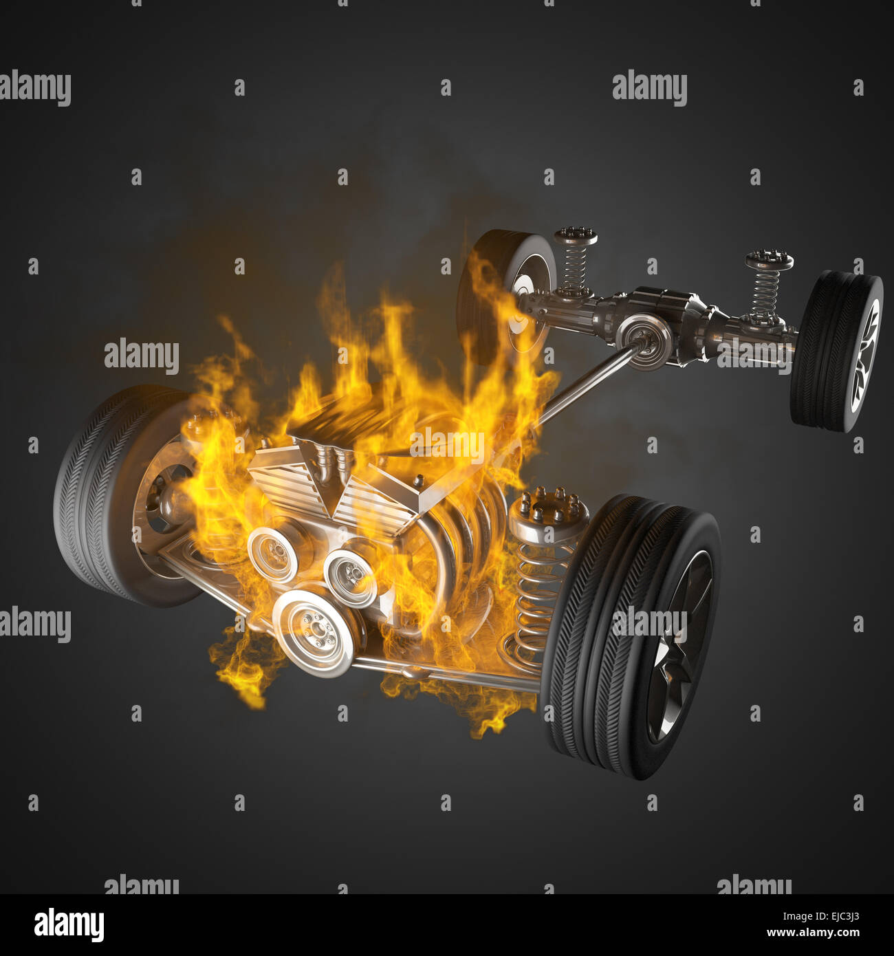 Fire engine chassis hi-res stock photography and images - Alamy