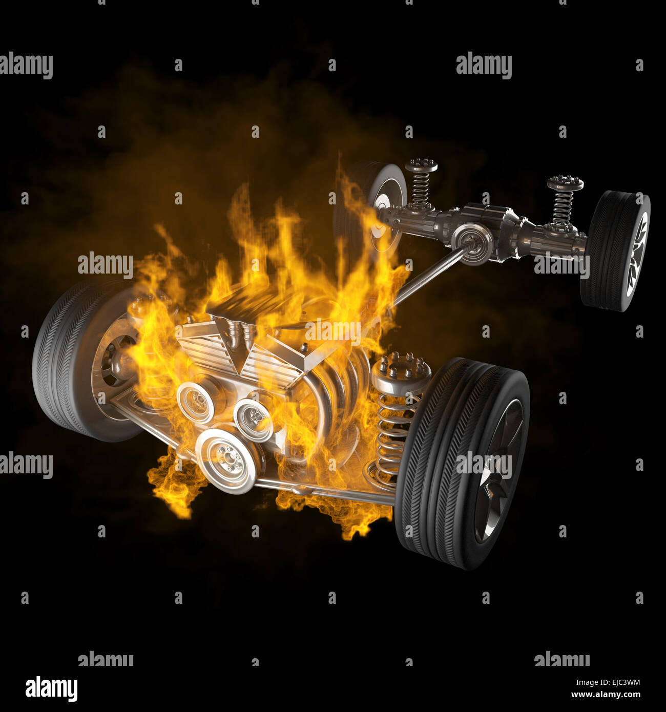 Fire engine chassis hi-res stock photography and images - Alamy