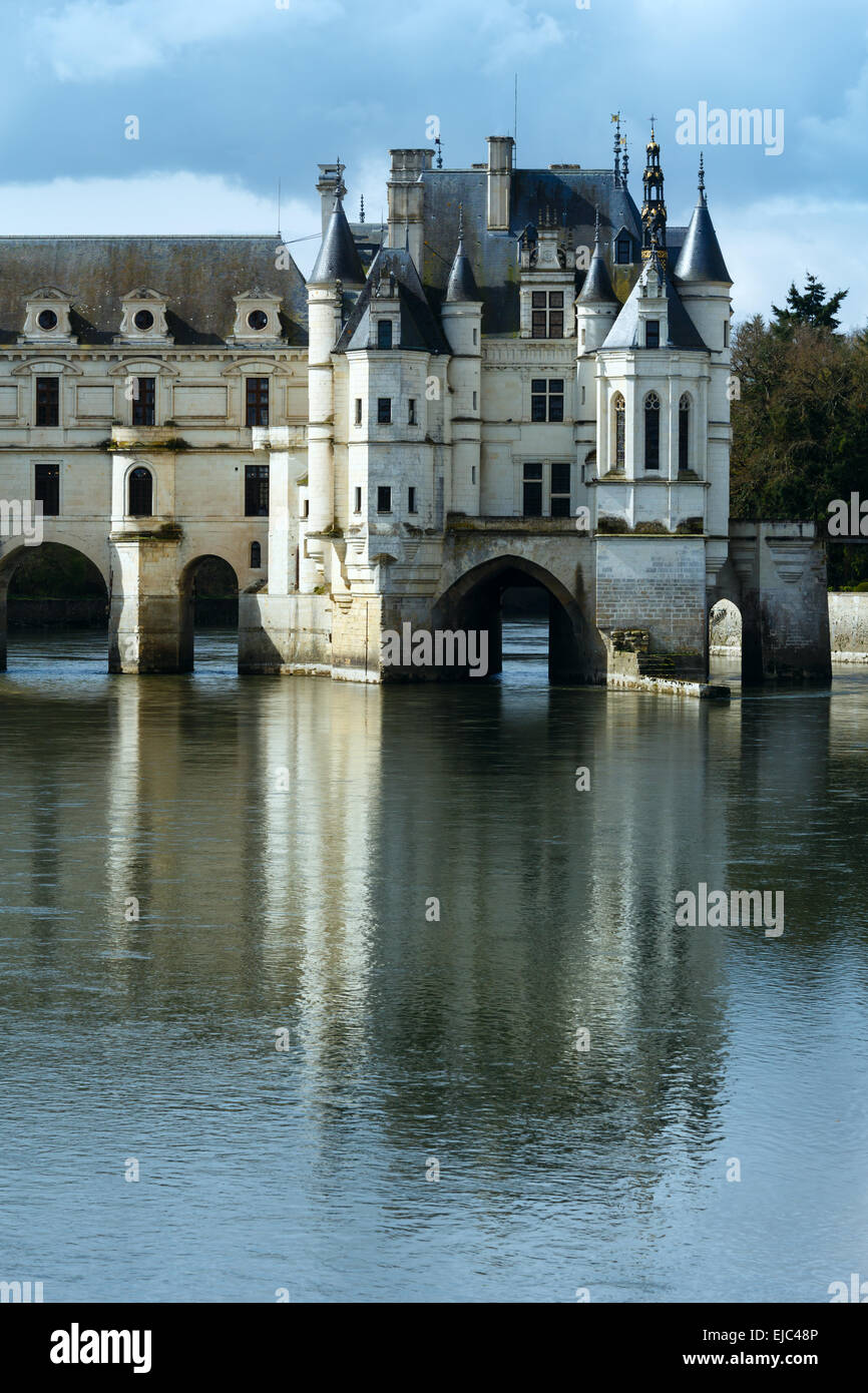 Chateau Chenonceau or Ladies Castle (France Stock Photo - Alamy
