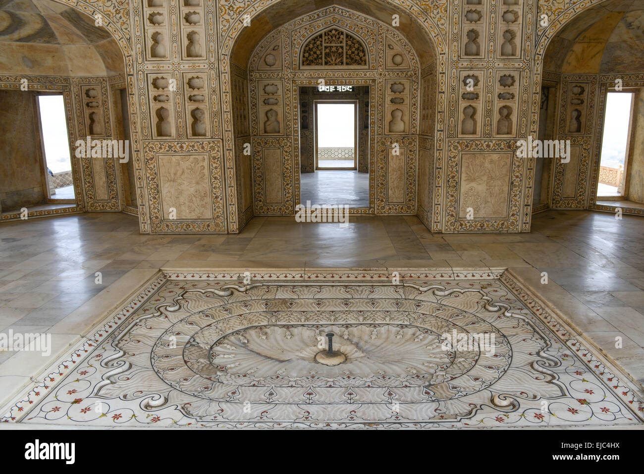 Agra Red Fort in India Stock Photo - Alamy