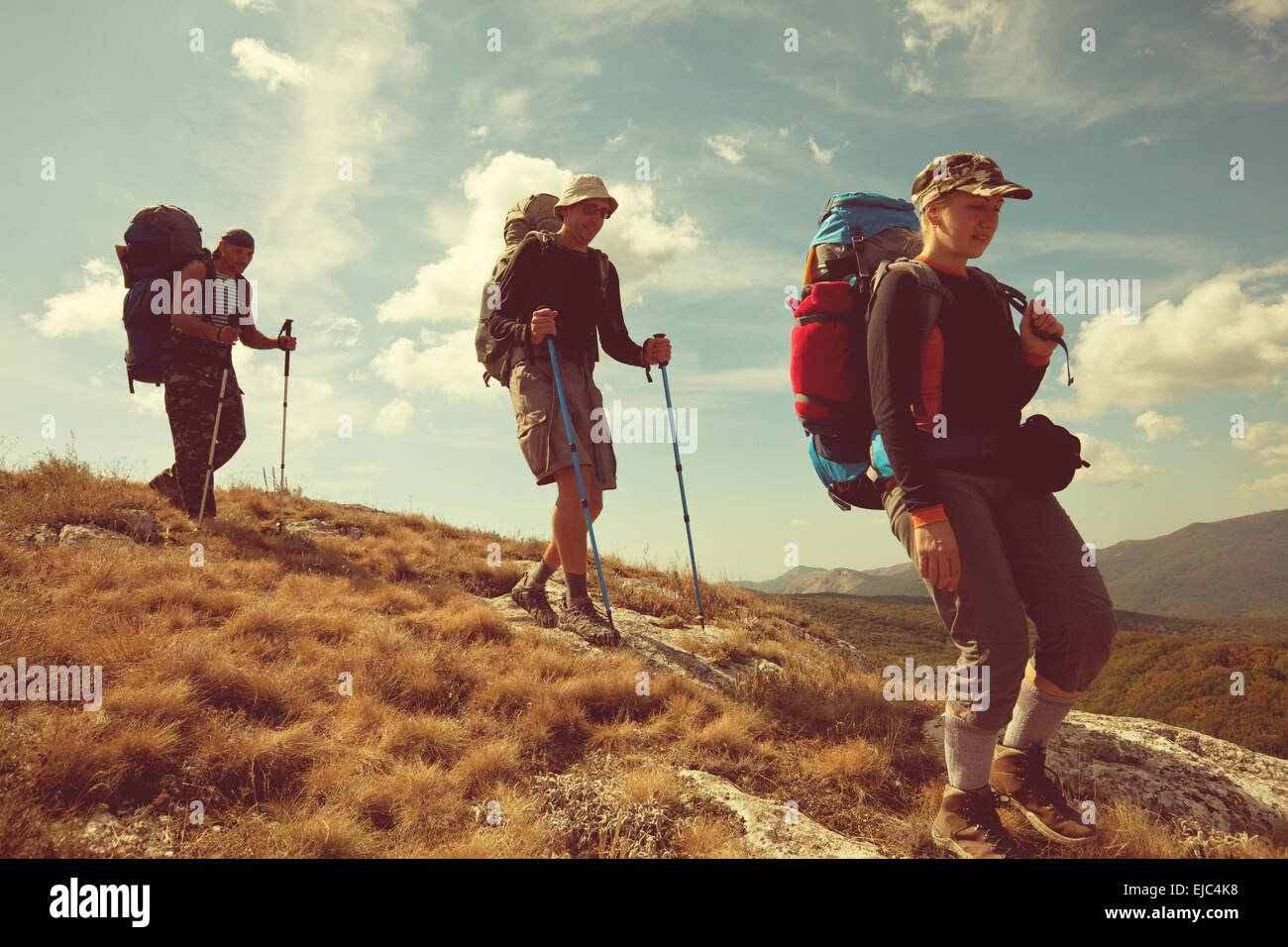 Hike in Crimea Stock Photo - Alamy