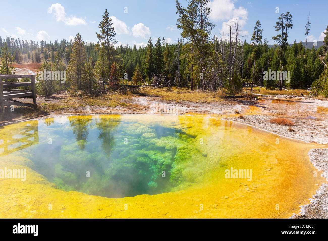 Morning Glory Pool Stock Photo - Alamy