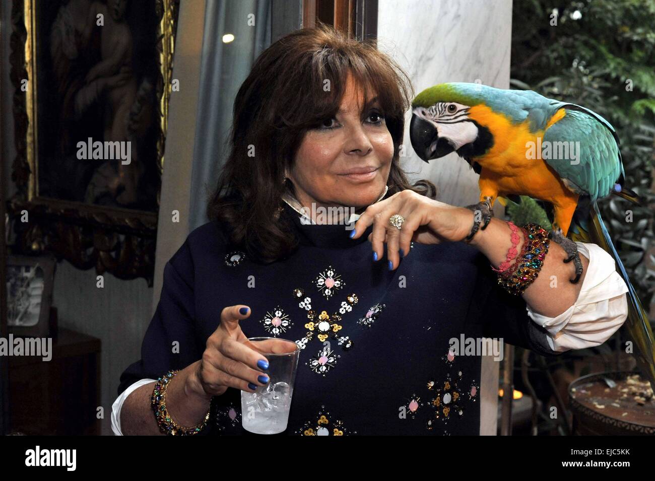 Milan Fashion Week Spring/Summer 2015 - Patrizia Reggiani Gucci (widow ...