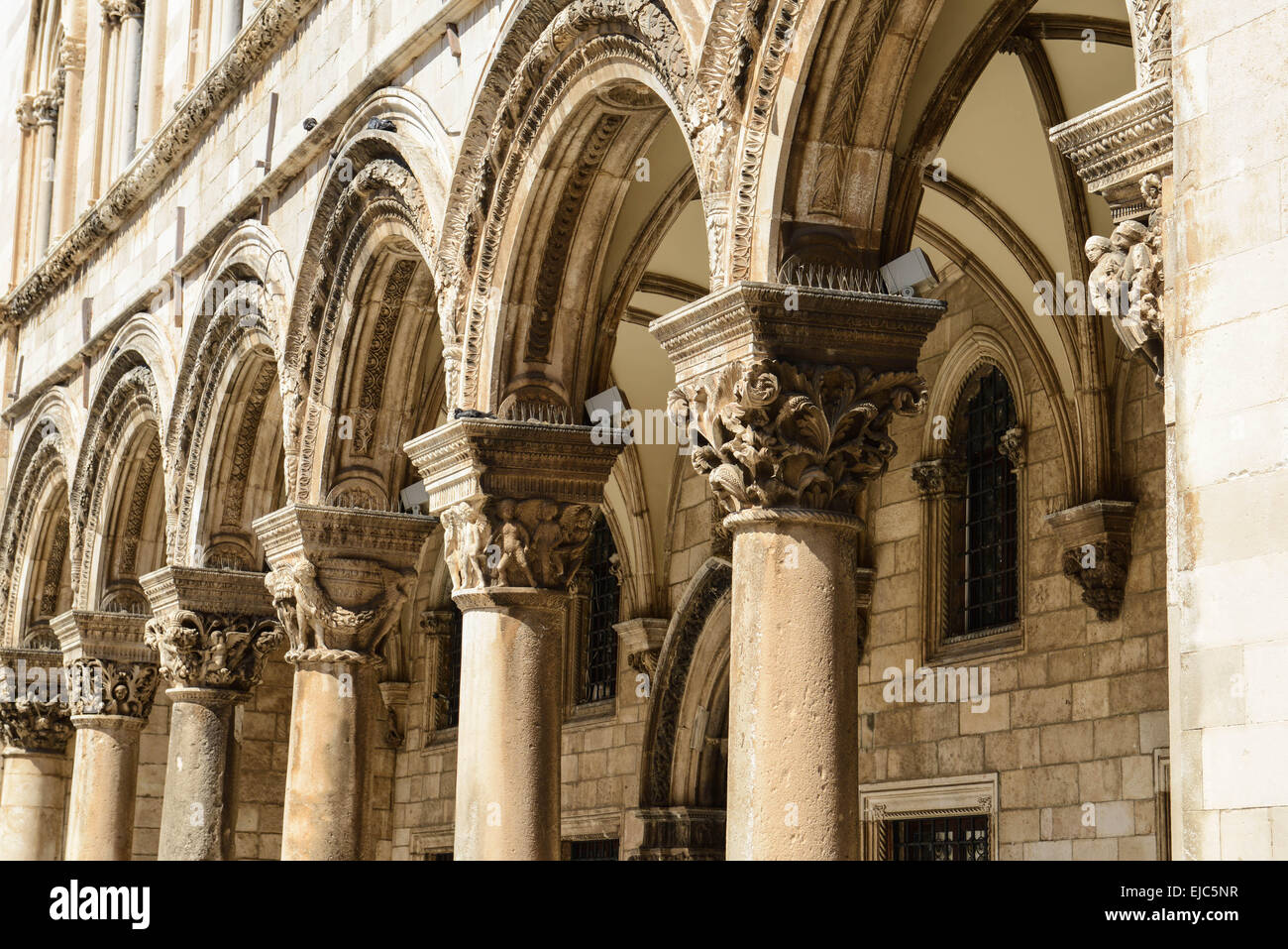 Gothic Style Pillars Free Sacred Red Light Image | Download At