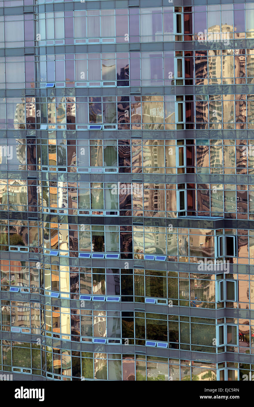 Window front with mirroring Stock Photo - Alamy