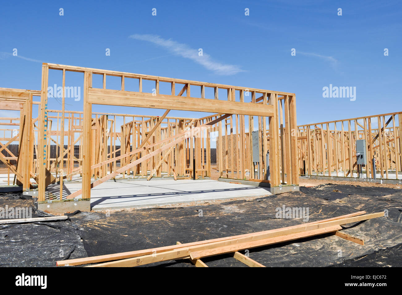 New Home Frame Stock Photo - Alamy