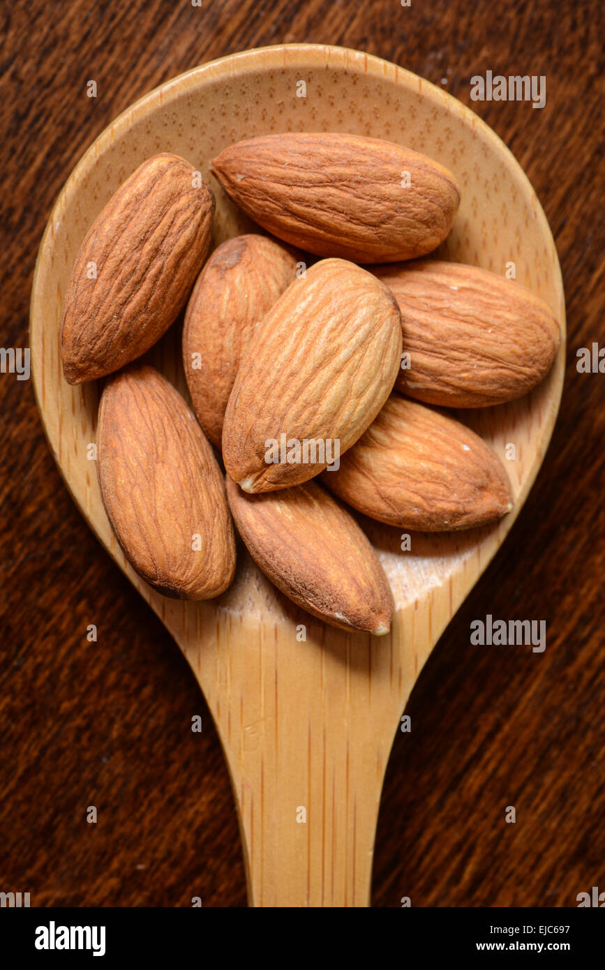 Close up almonds in hi-res stock photography and images - Alamy