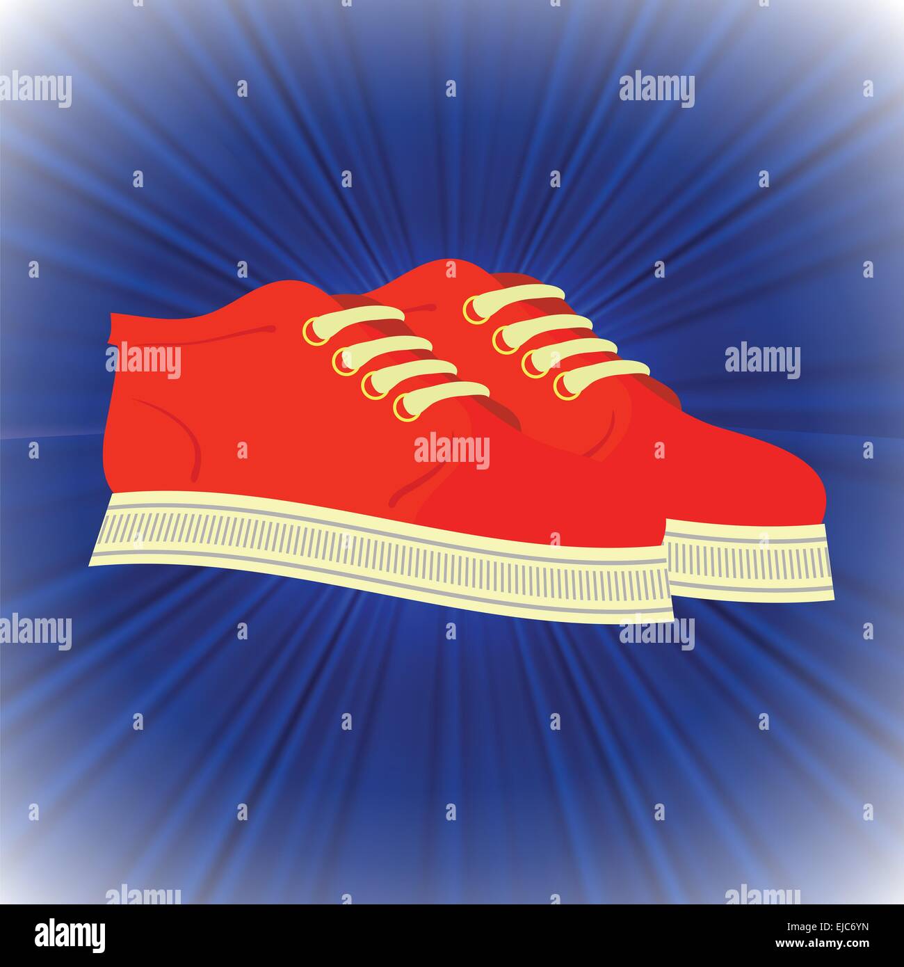 Red shoes drawing hi-res stock photography and images - Alamy