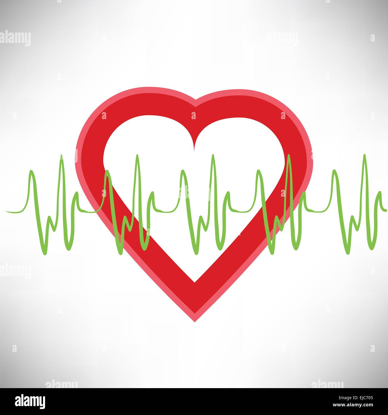 Ecg normal heart beat hi-res stock photography and images - Alamy