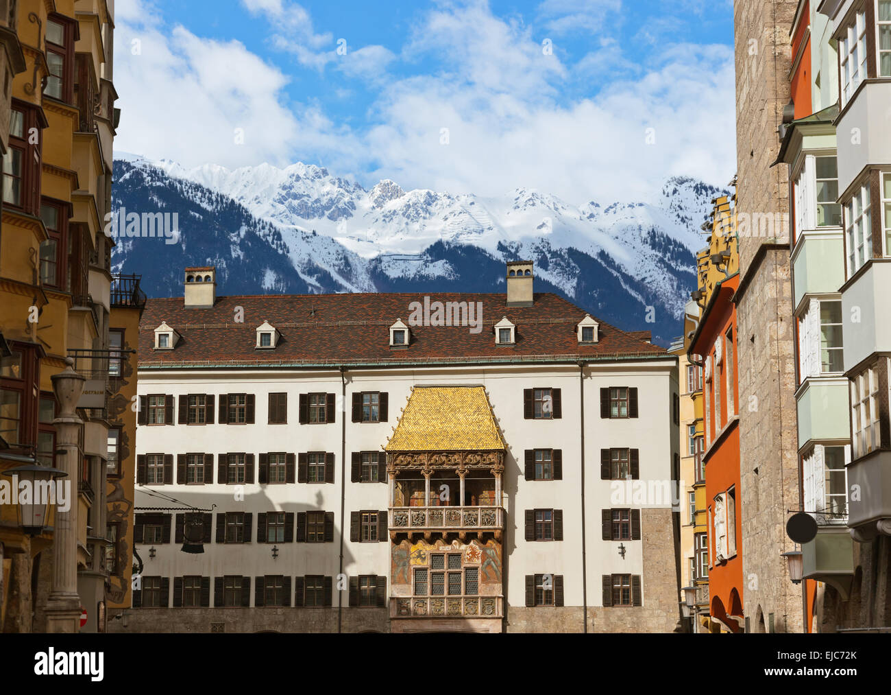 Famous golden roof - Innsbruck Austria Stock Photo - Alamy