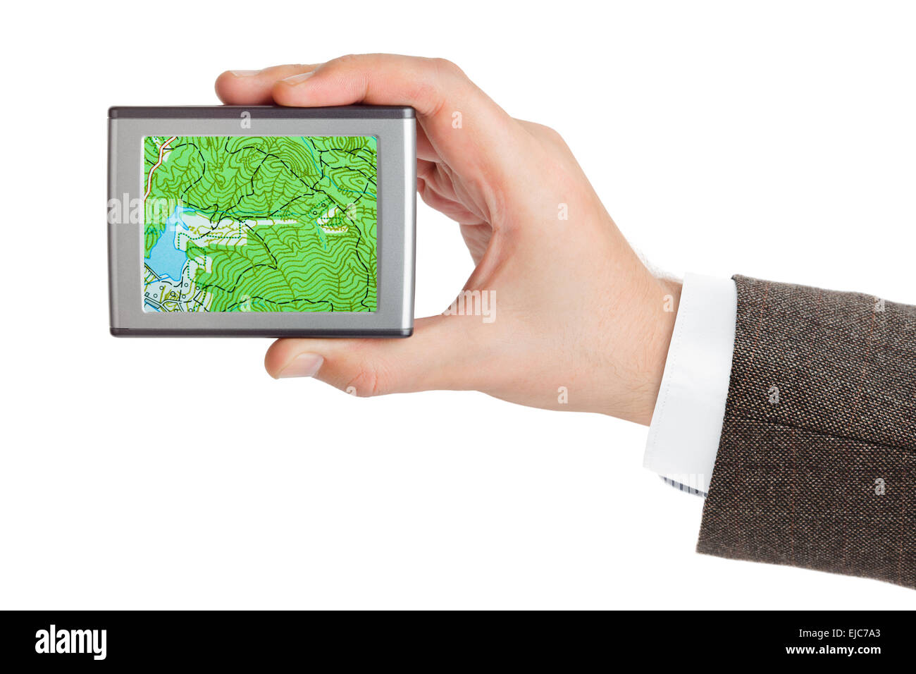 Road map in hand hi-res stock photography and images - Alamy