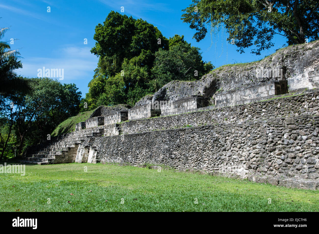 Mayan Ruin - Xunantunich in Belize Stock Photo - Alamy