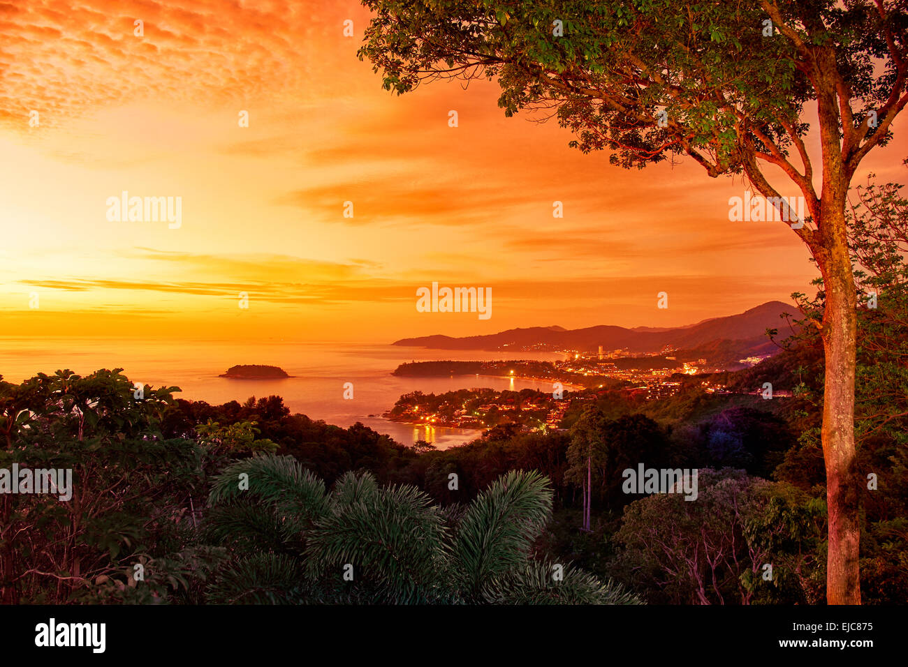 Phuket sunset hi-res stock photography and images - Alamy