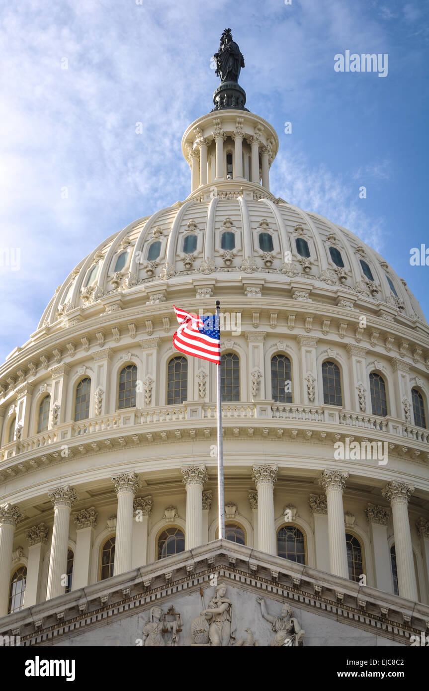 Capitol Hill Building in Washington DC Stock Photo - Alamy