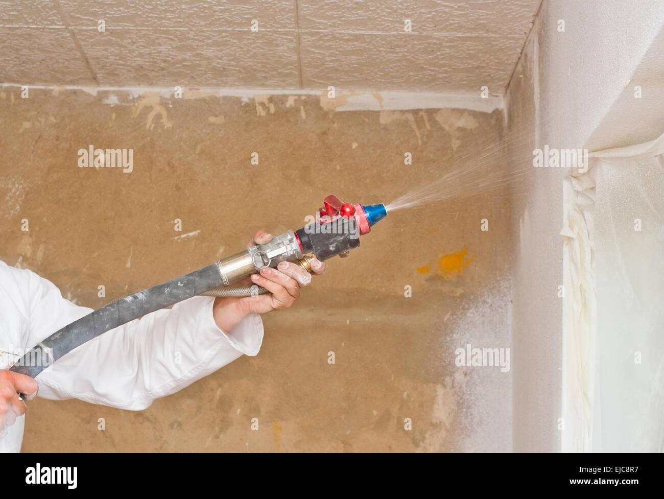 Plaster spray hi-res stock photography and images - Alamy