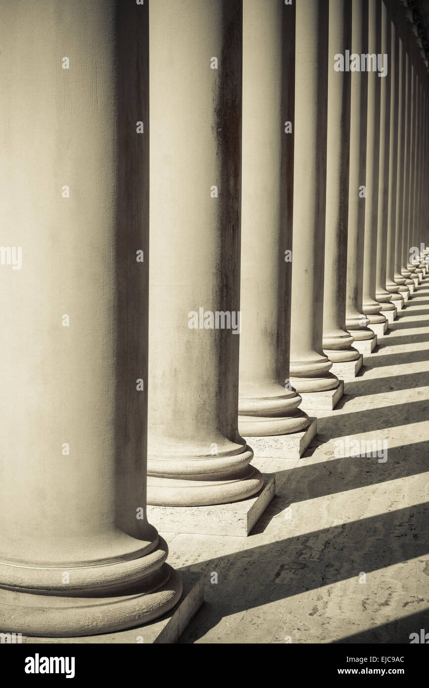 Pillars of Strength Stock Photo - Alamy