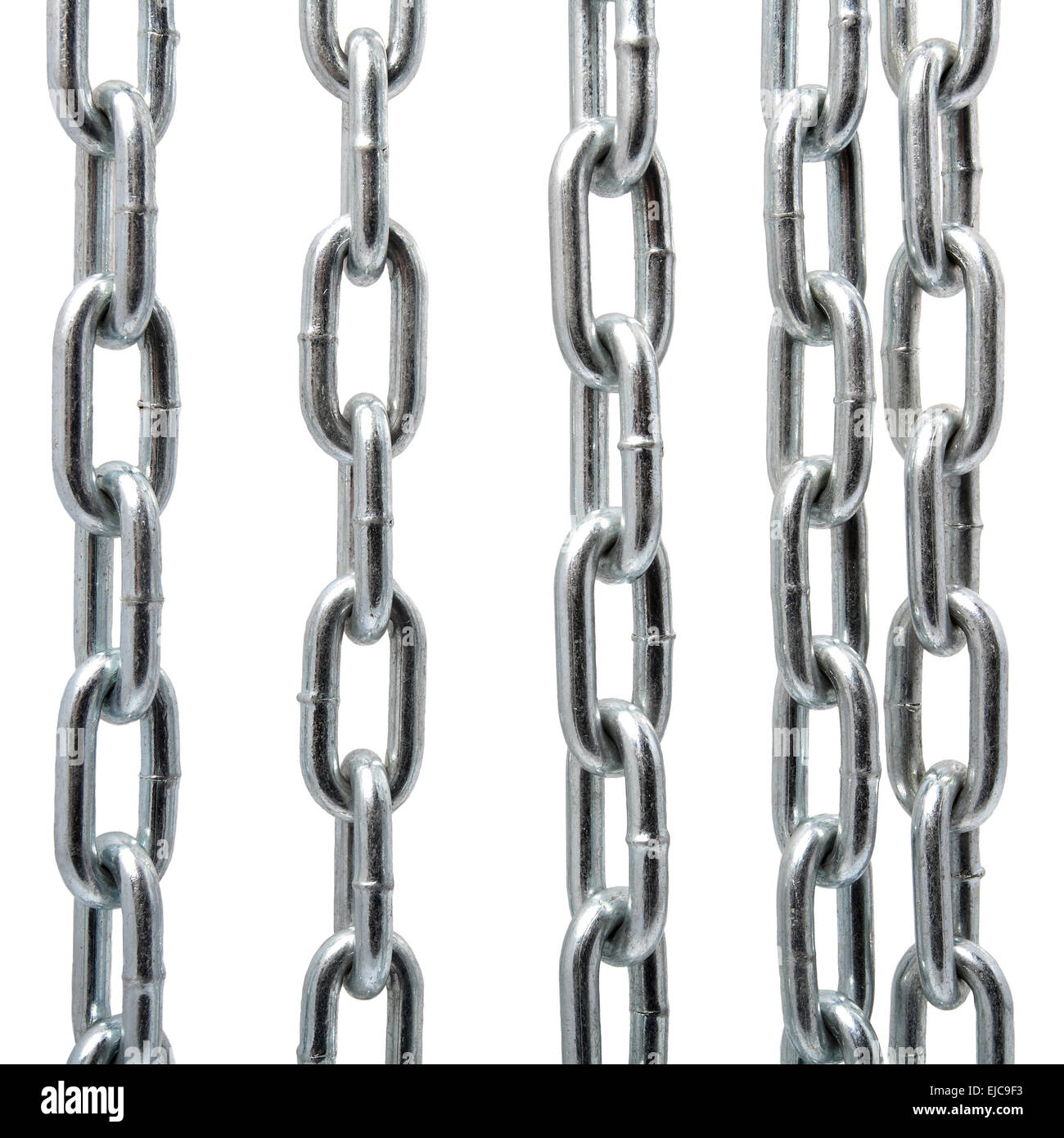 Chain Isolated closeup Stock Photo - Alamy