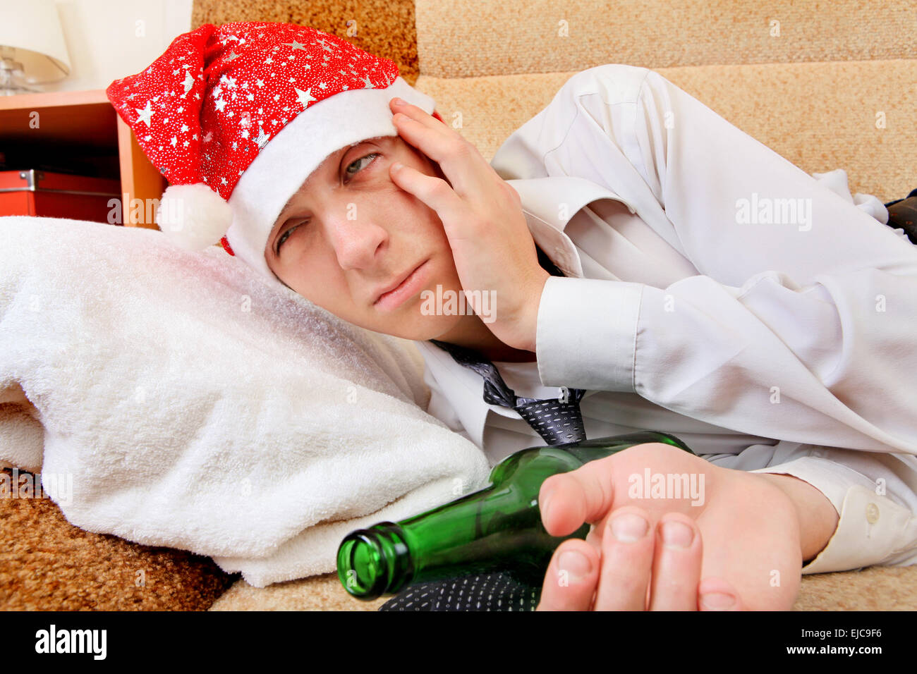 Drunk sick teen hi-res stock photography and images - Alamy