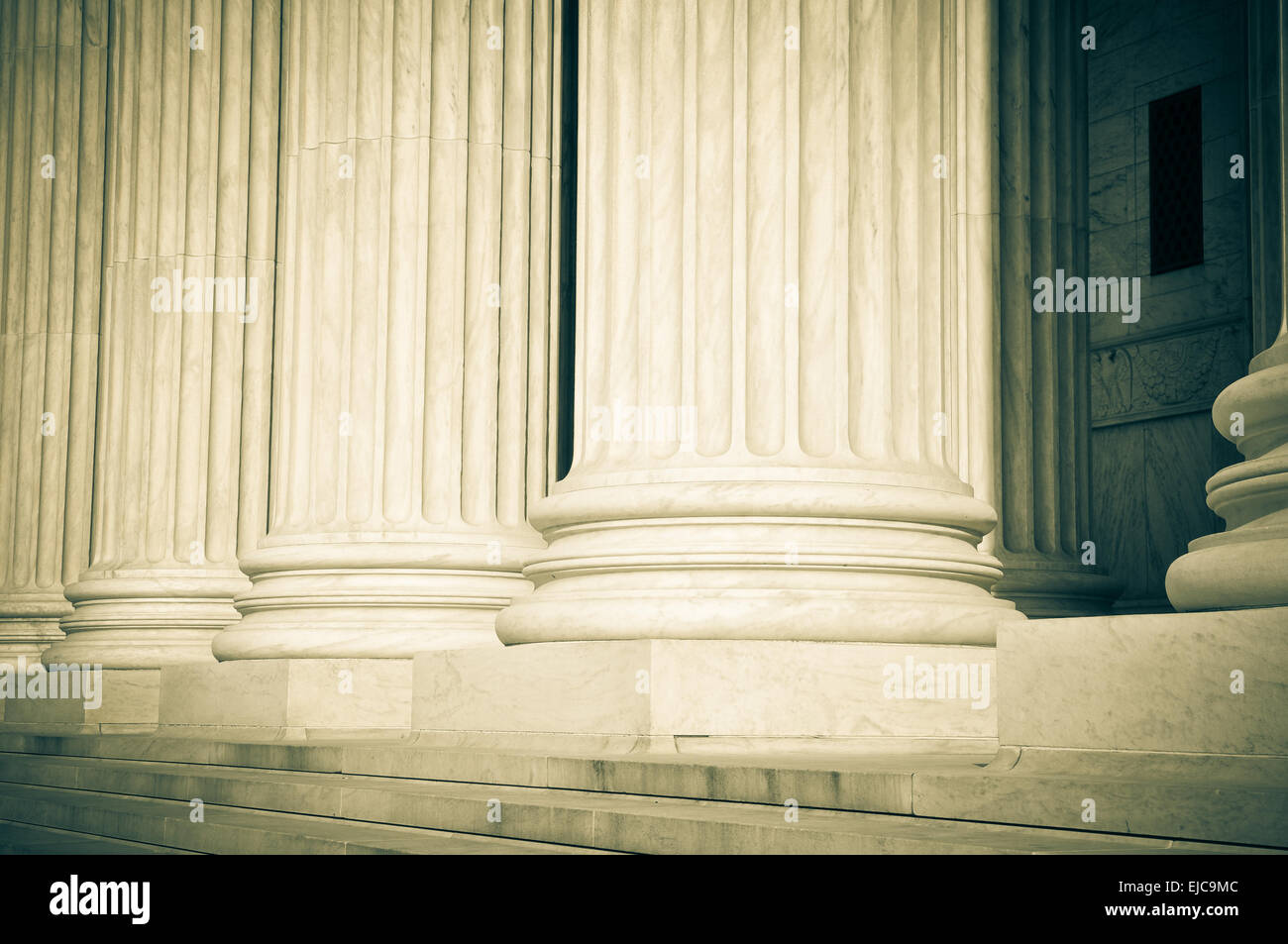 Pillars of Law and Justice US Supreme Court Stock Photo - Alamy