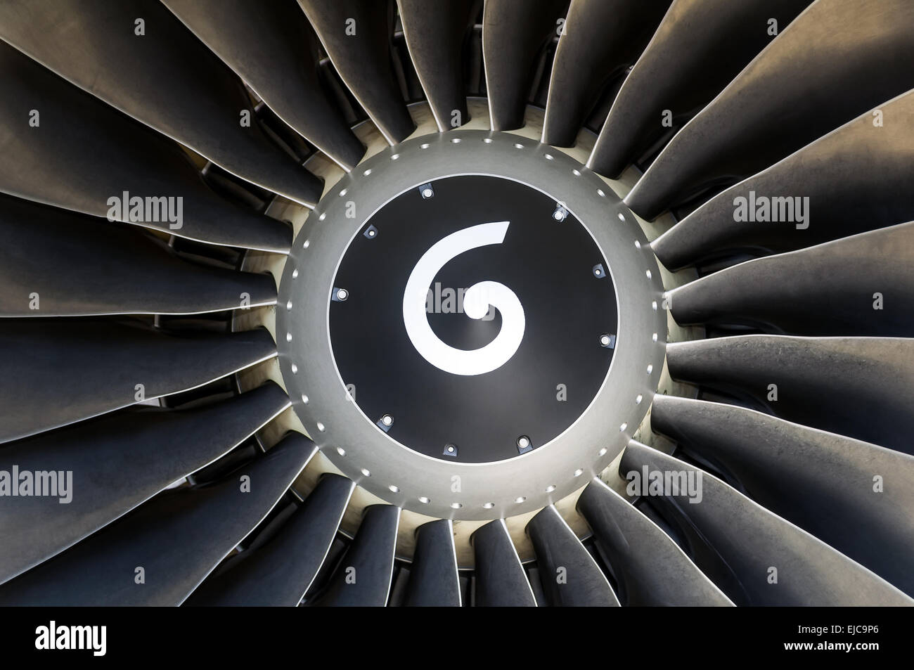 Jet engine detail Stock Photo - Alamy