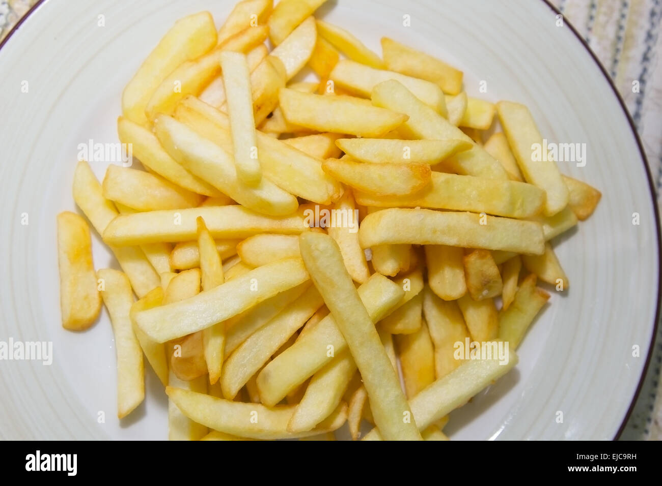 Crispy french fries recipe hi-res stock photography and images - Alamy