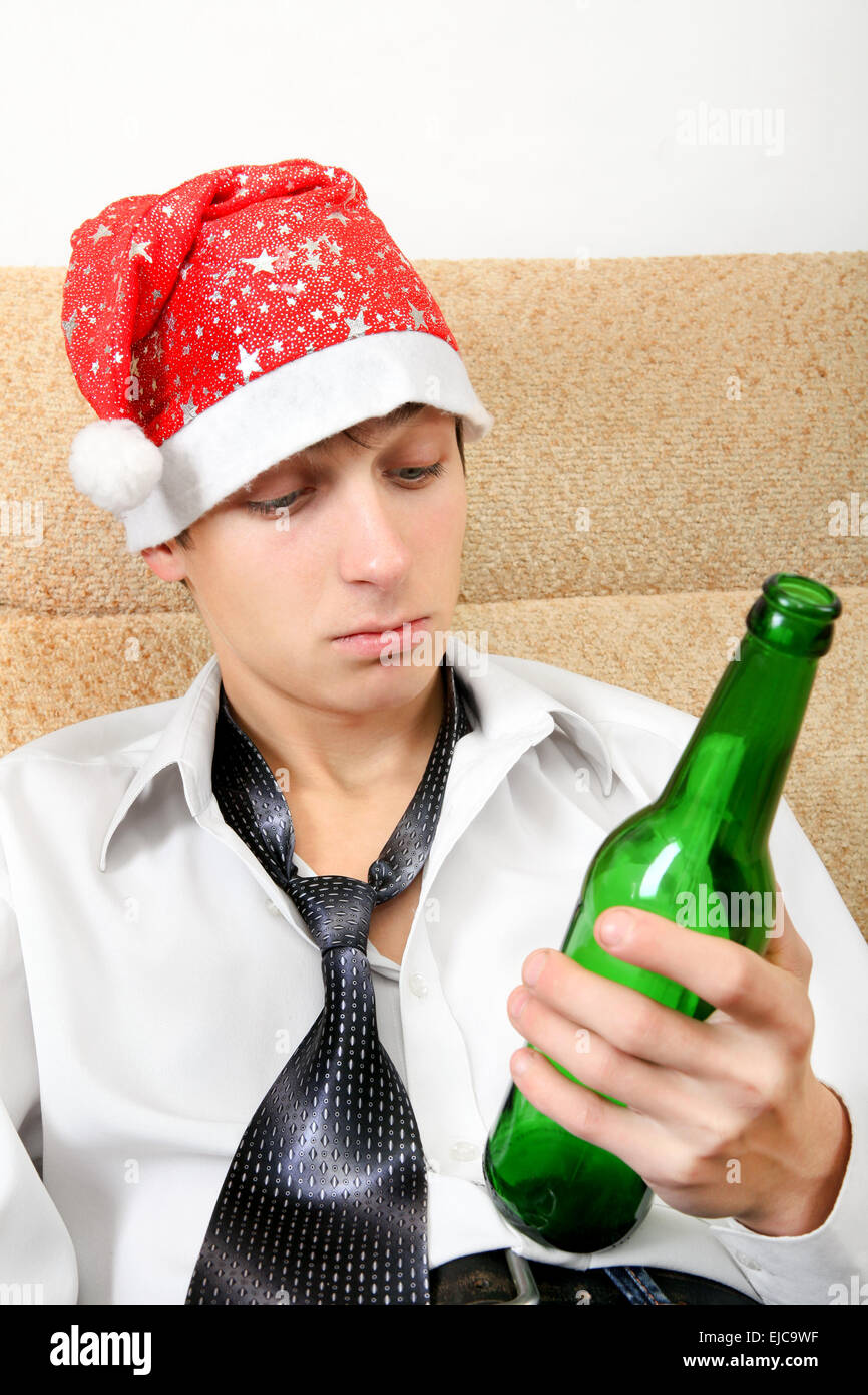 Teen alcohol sad hi-res stock photography and images - Alamy