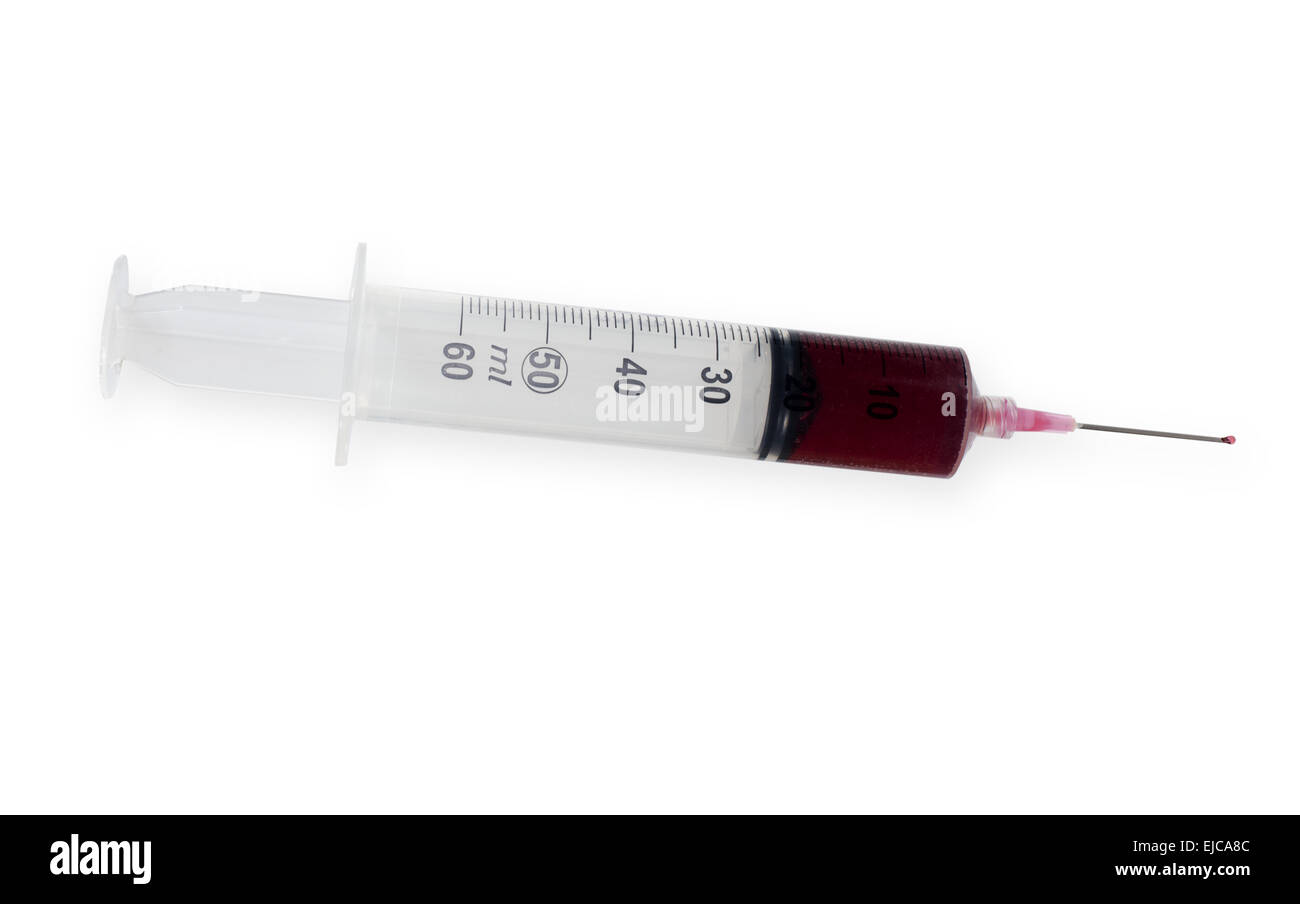 big medical syringe Stock Photo - Alamy