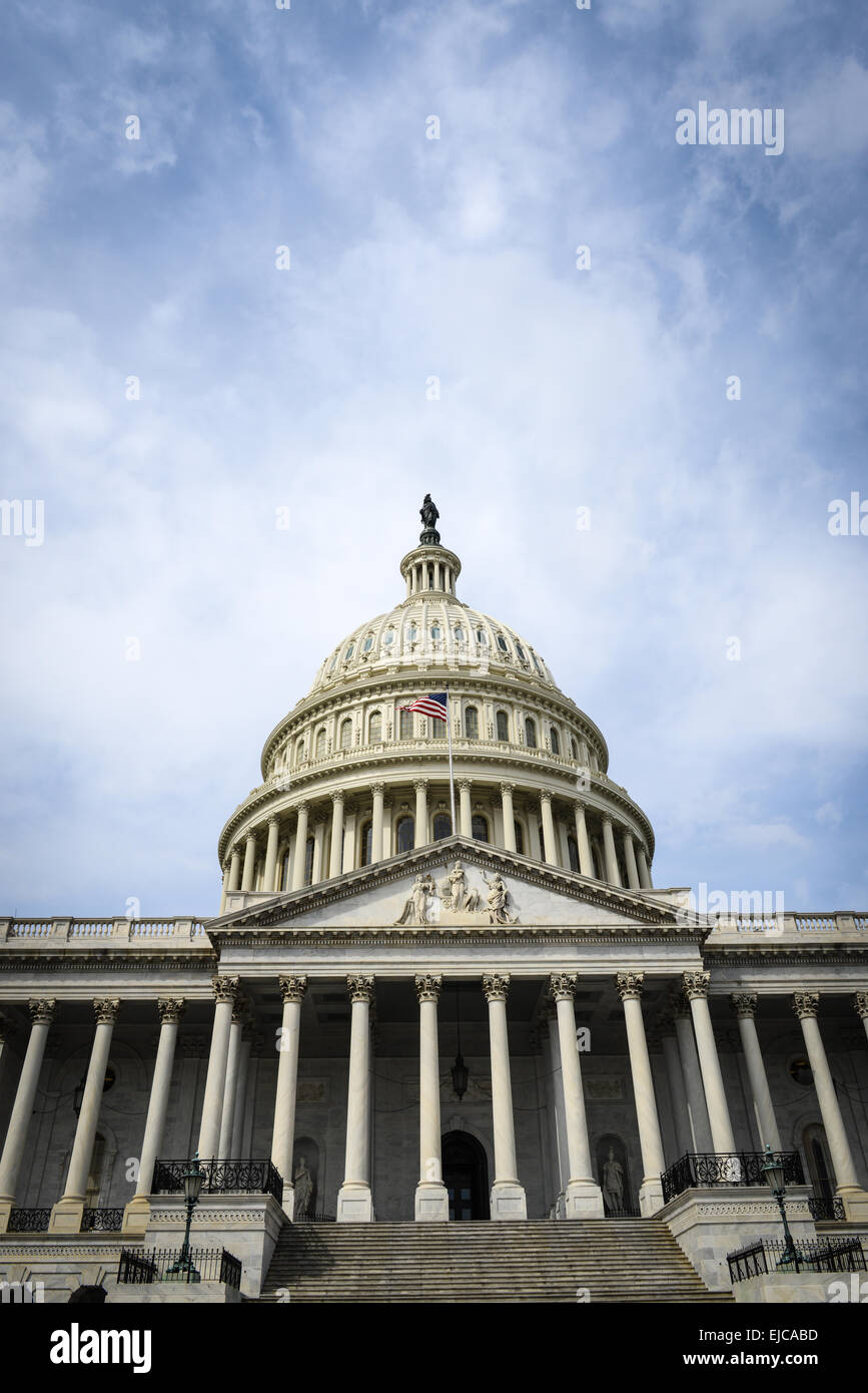Capitol Hill Building in Washington DC Stock Photo - Alamy