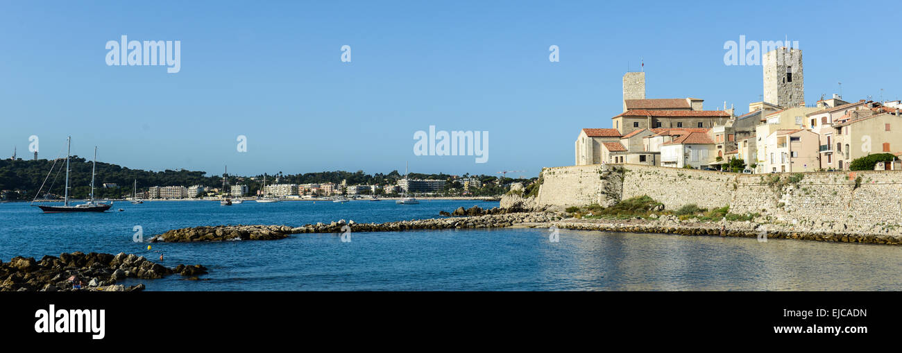 Medieval coastal city antibes hi-res stock photography and images - Alamy