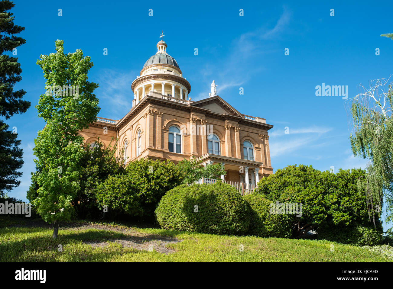 Historic Auburn Courthouse Stock Photo - Alamy