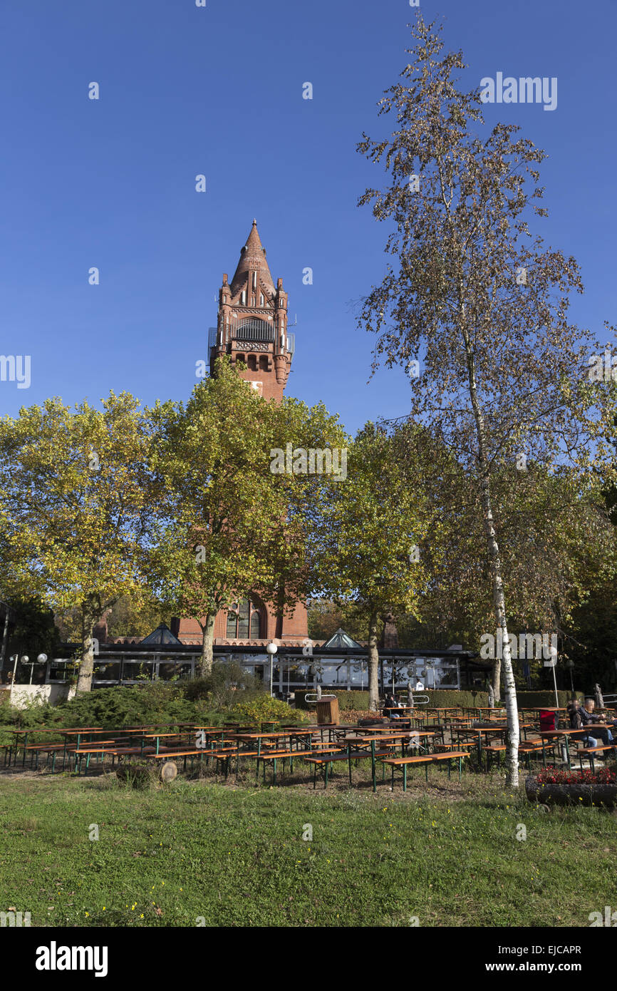 Grunewald tower seen from the garden Stock Photo - Alamy