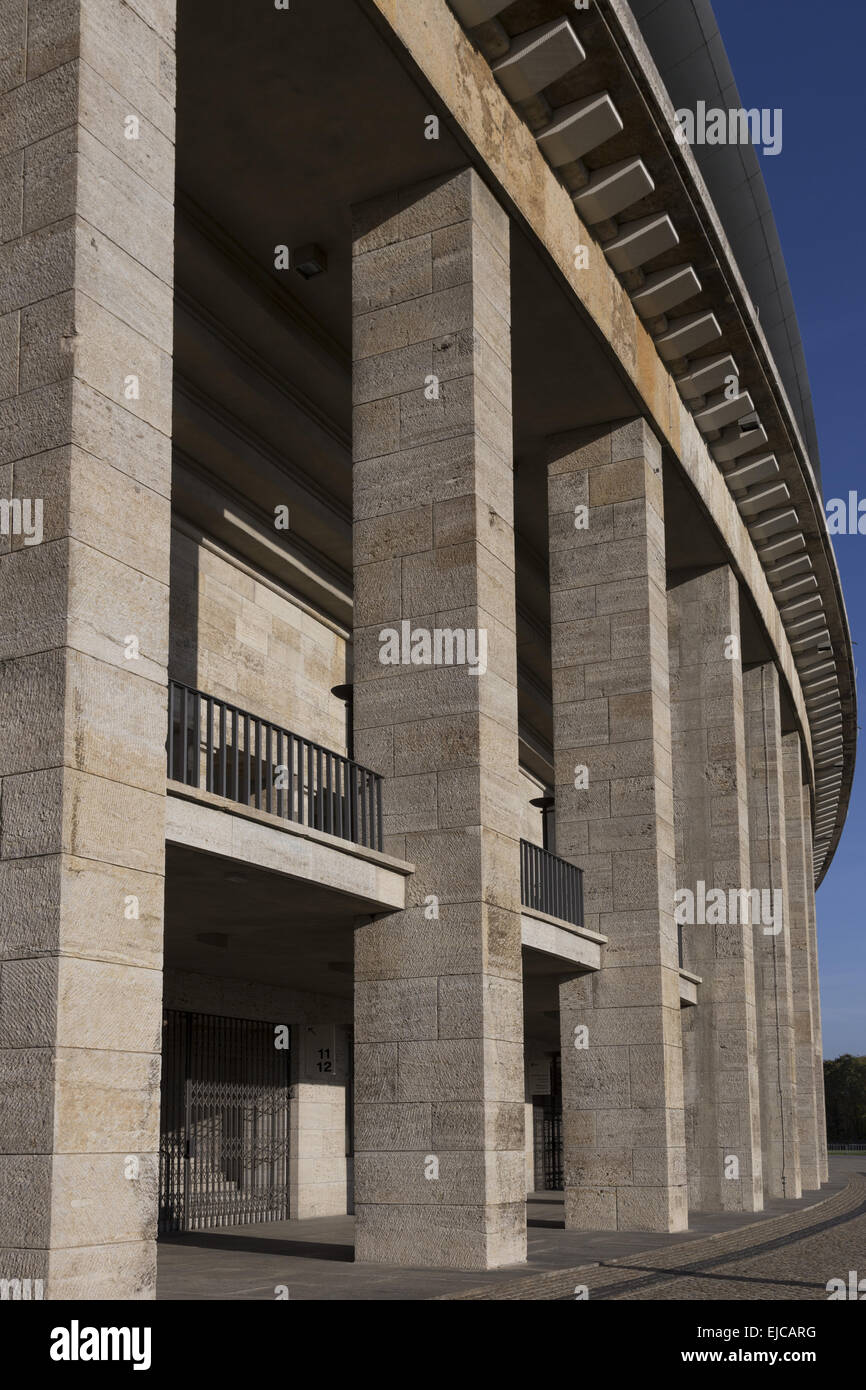 Stadium passage from the outside Stock Photo - Alamy