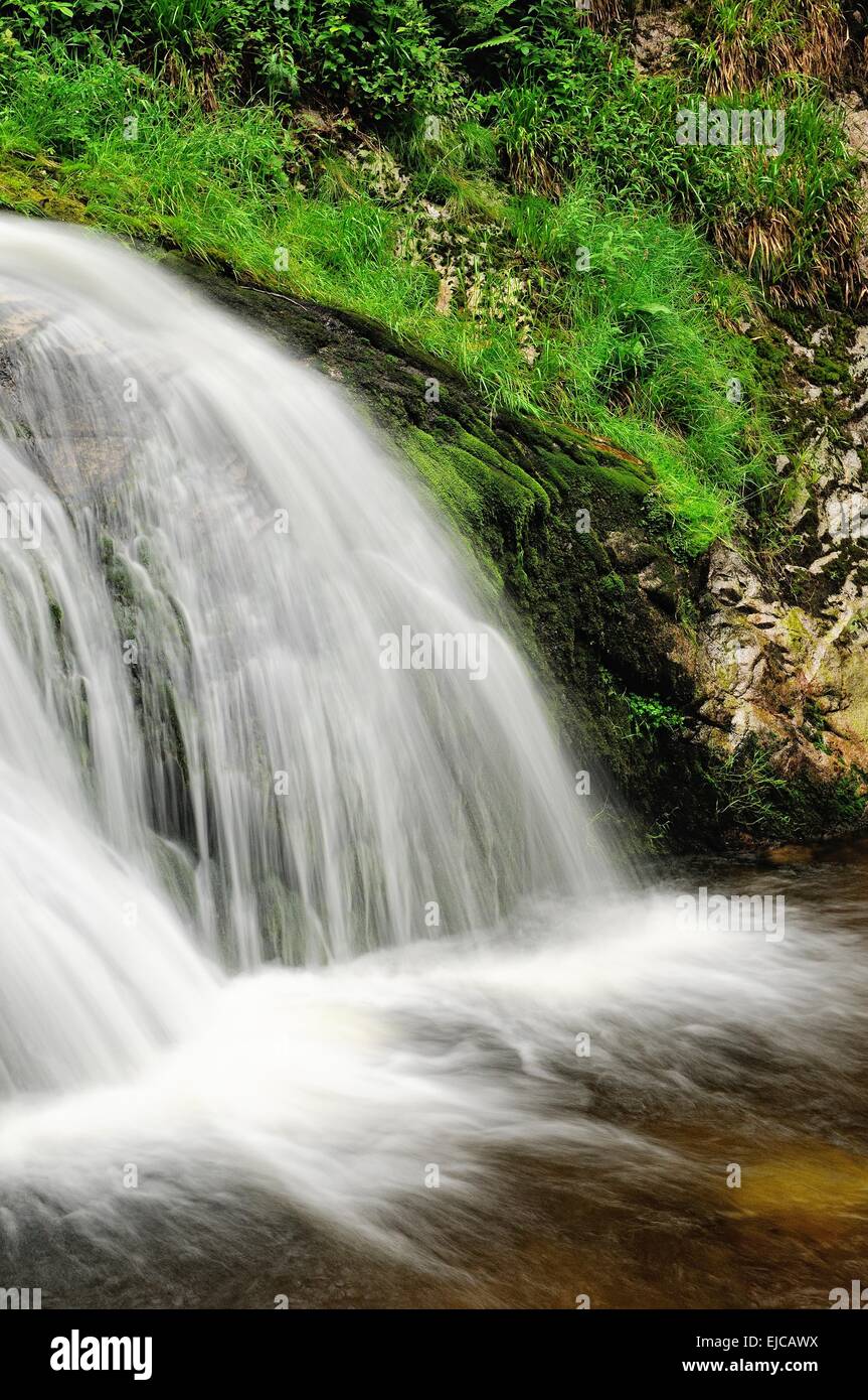 Flowing water on Stock Photo - Alamy