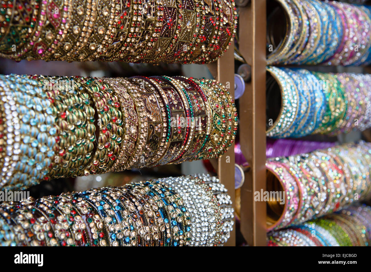 Colorful bangles closeup hi-res stock photography and images - Alamy