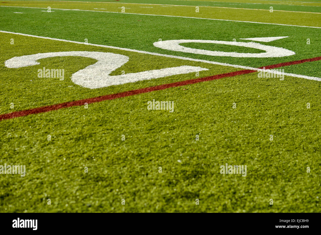 Twenty Yard Line Stock Photo - Alamy