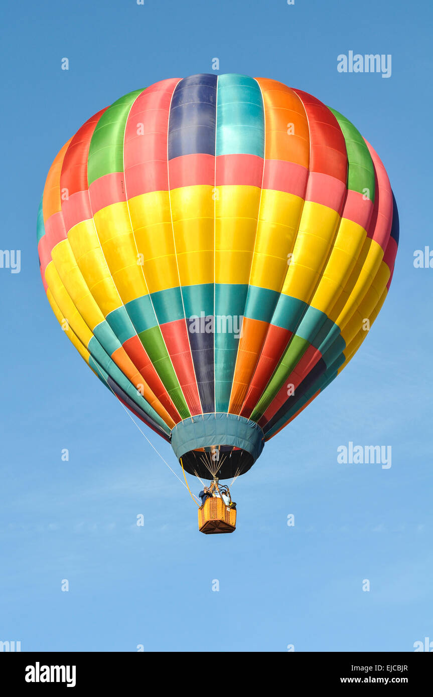 Colorful Hot Air Balloon Stock Photo - Alamy
