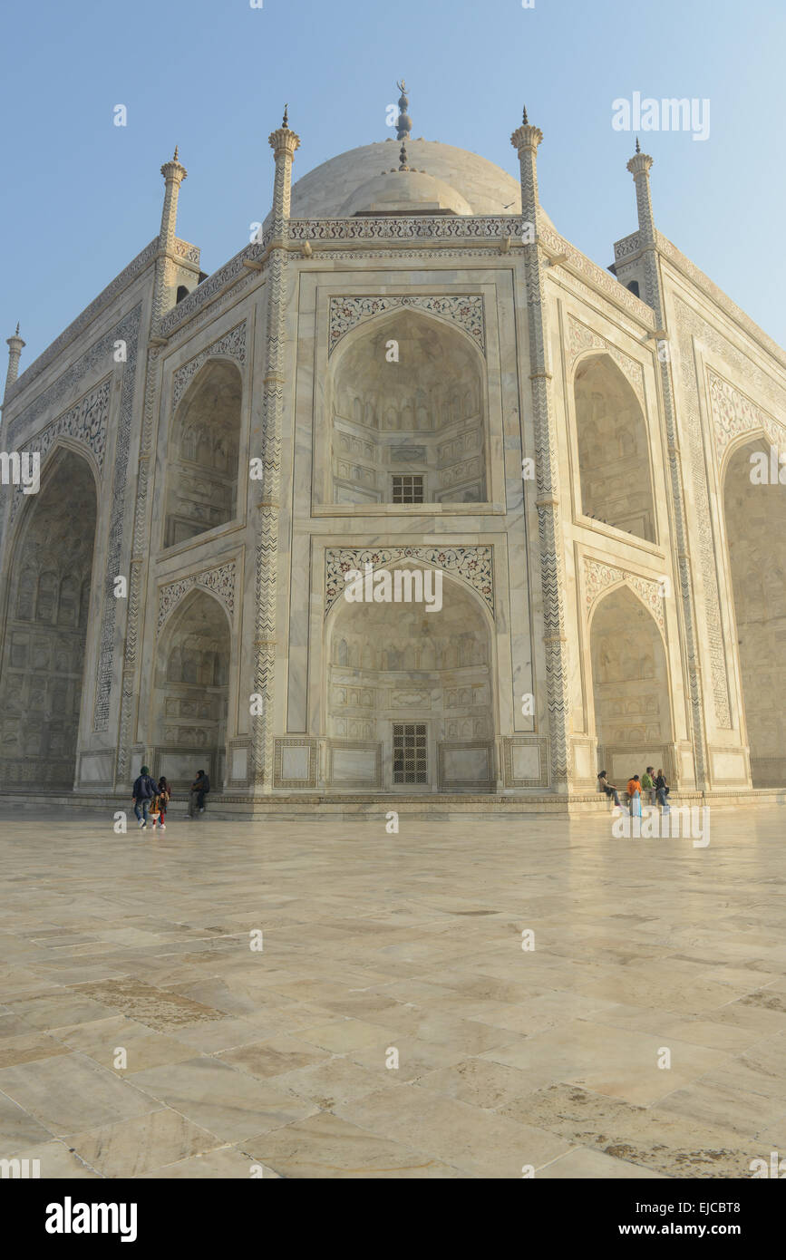 Close Up of Taj Mahal in Agra India Stock Photo - Alamy