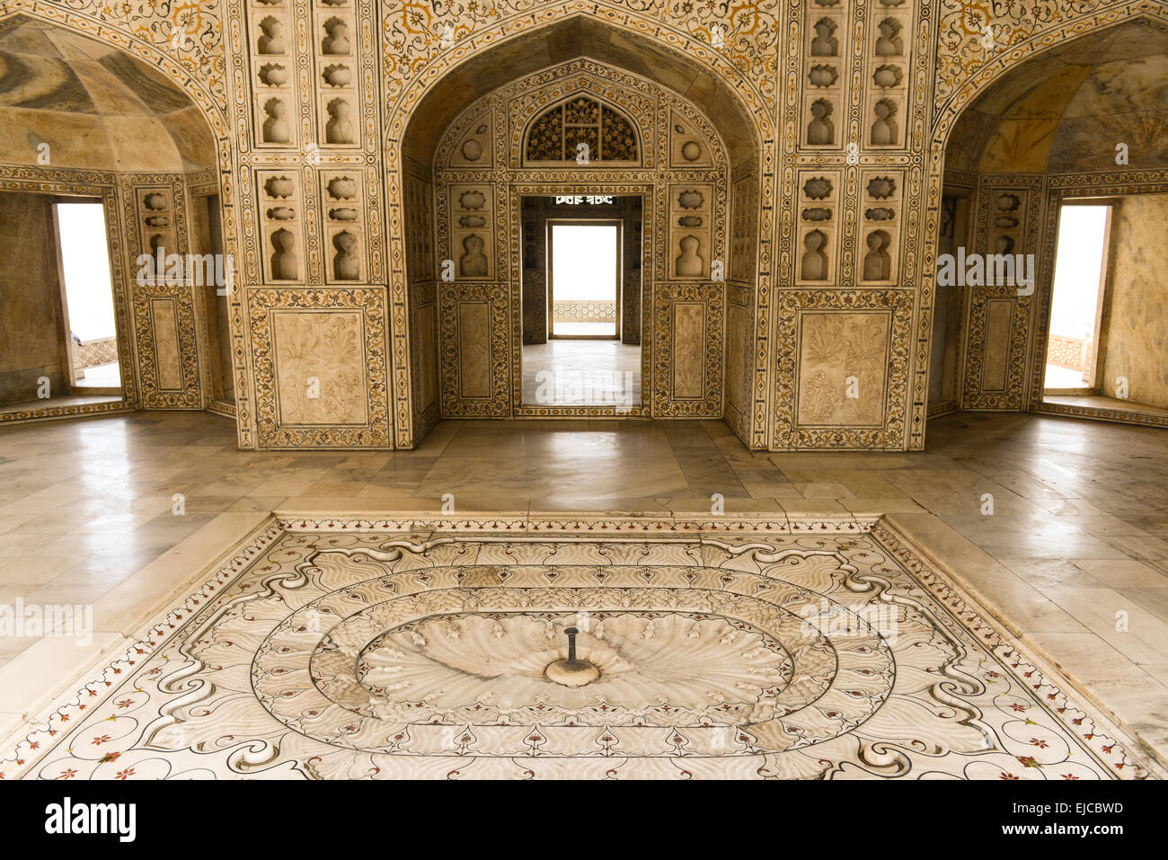 Agra Red Fort in India Stock Photo - Alamy