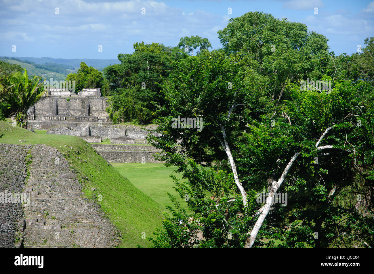 Xunantunich Mayan Ruin in Belize Stock Photo - Alamy
