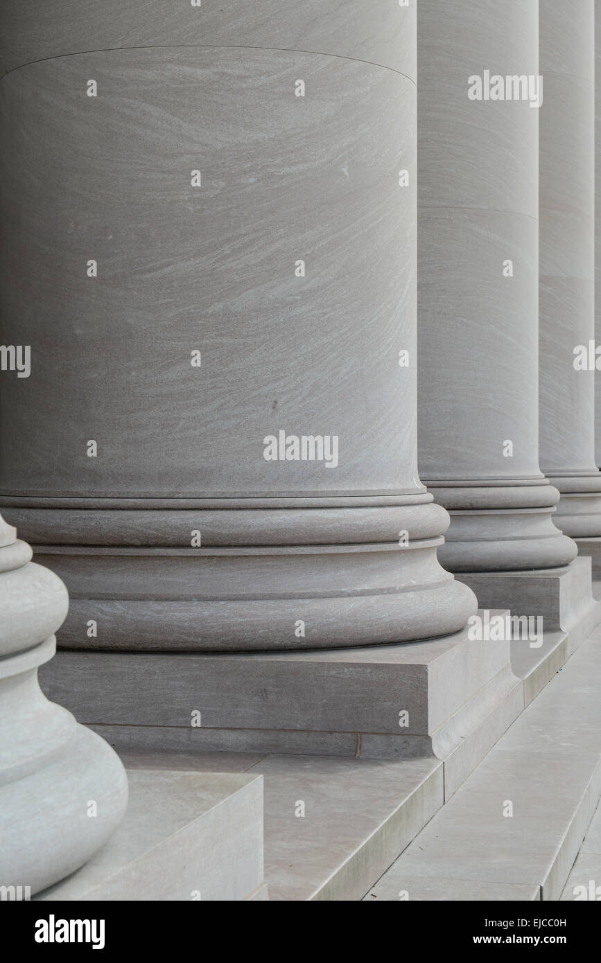 Washington dc usa ionic columns hi-res stock photography and images - Alamy