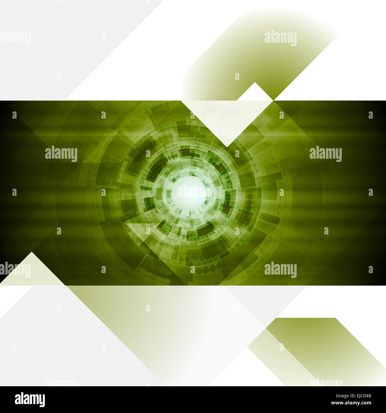 Abstract tech engineering flyer template Stock Photo - Alamy