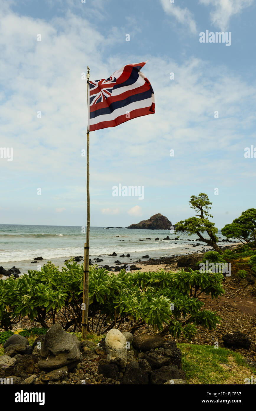 Hawaii State Flag Stock Photo - Alamy