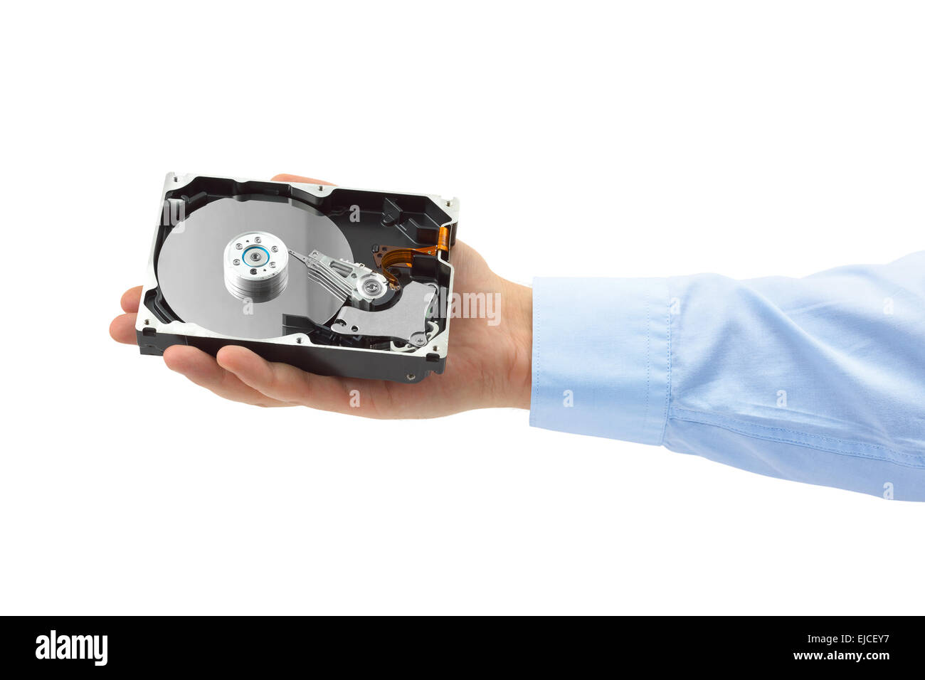 Hand holding computer hard drive hi-res stock photography and images ...