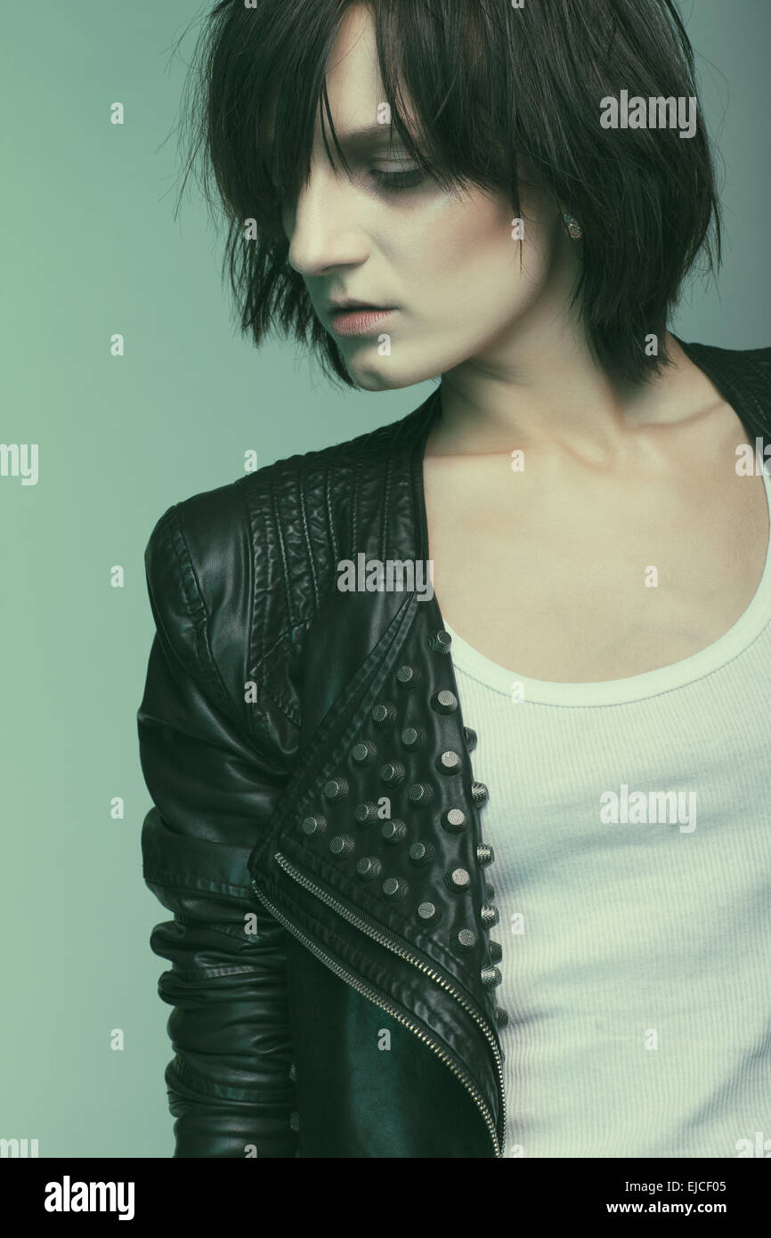 The face of heroin chic hi-res stock photography and images - Alamy