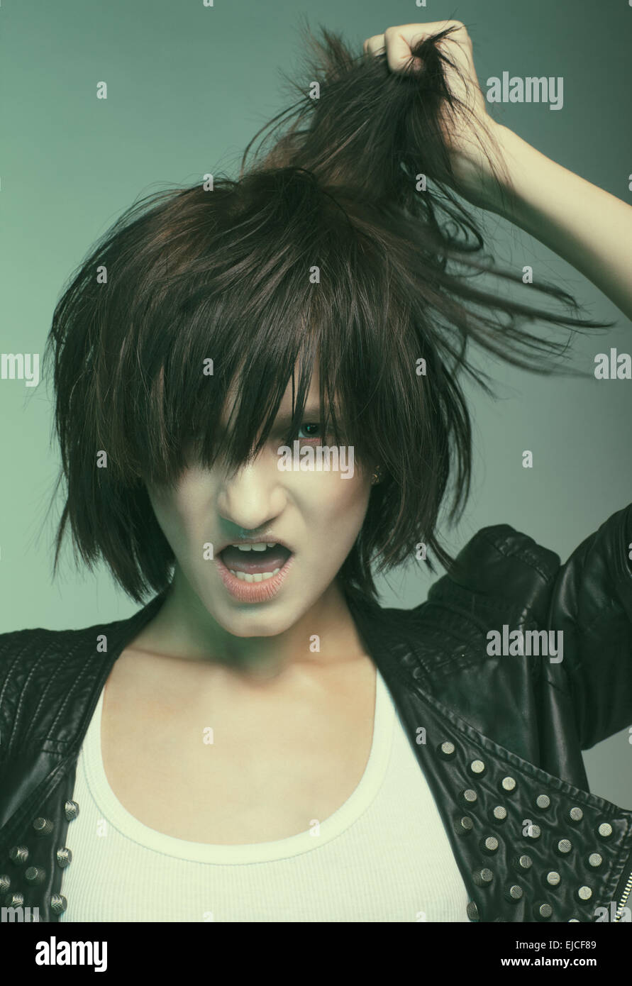 Grunge model 90s hi-res stock photography and images - Alamy