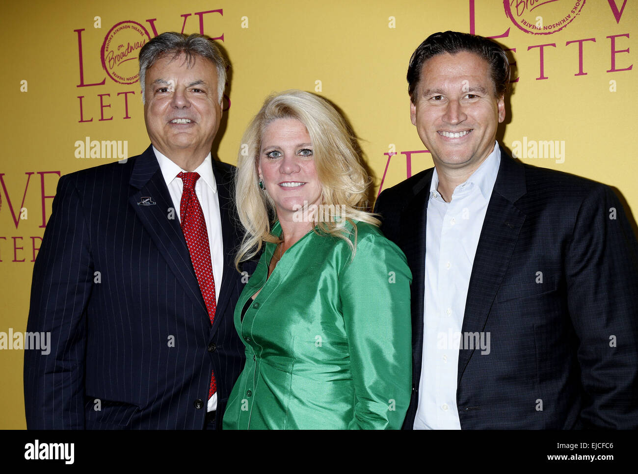 Opening night for Broadway's Love Letters at the Brooks Atkinson ...