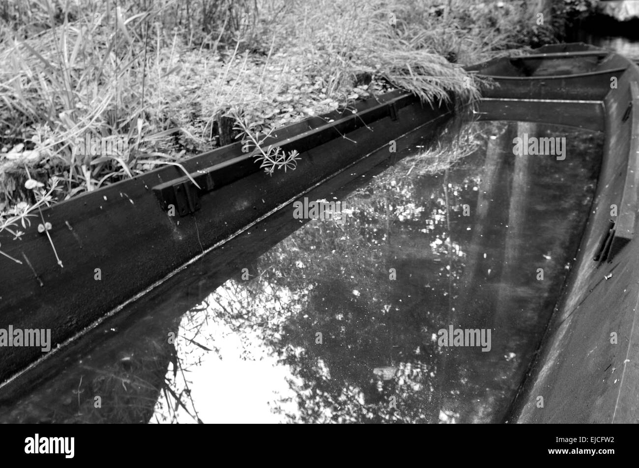 Rowboat on white Black and White Stock Photos & Images - Alamy