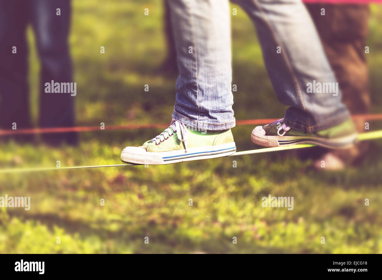 Slack rope hi-res stock photography and images - Alamy