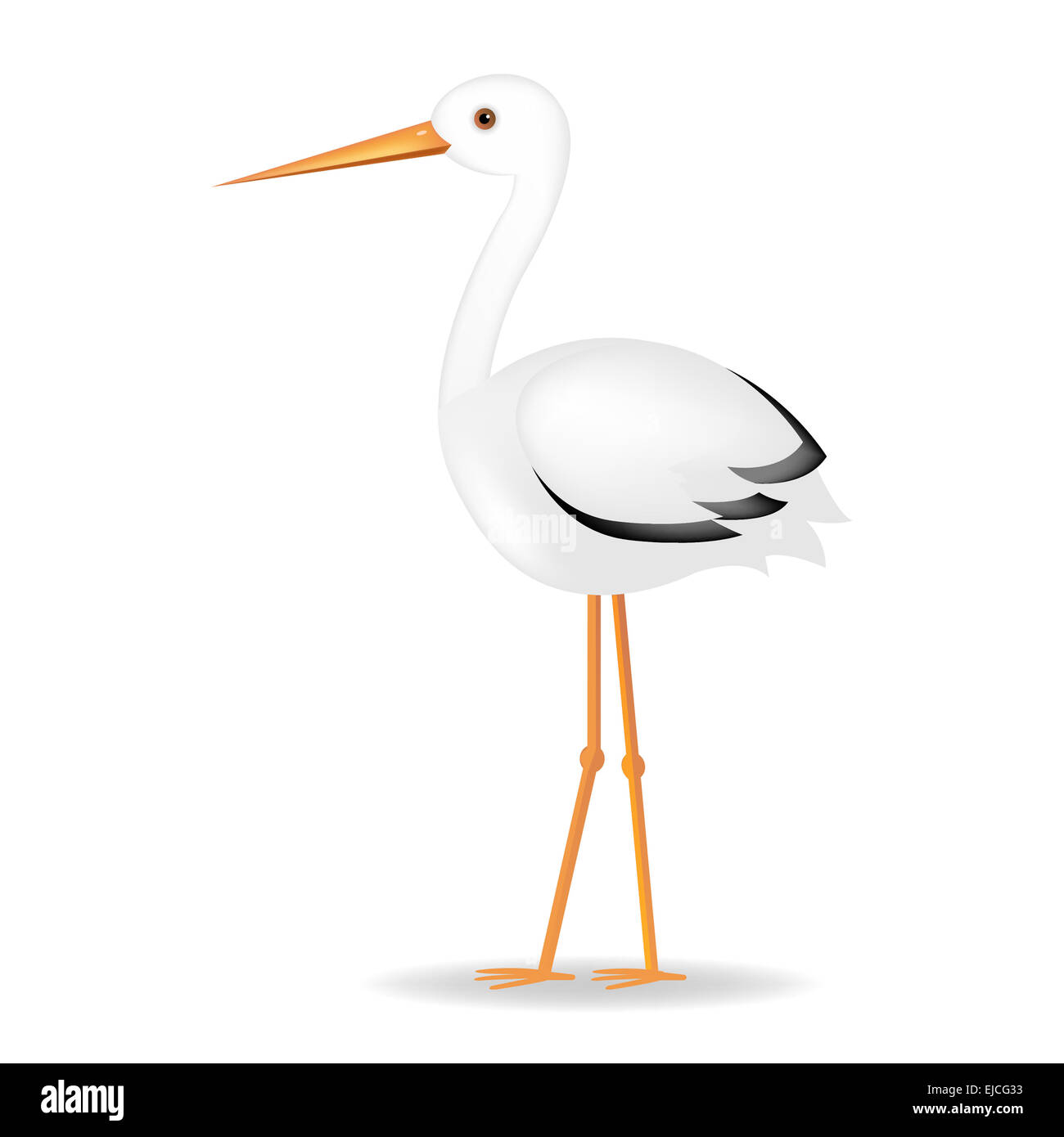 Stork artwork hi-res stock photography and images - Alamy